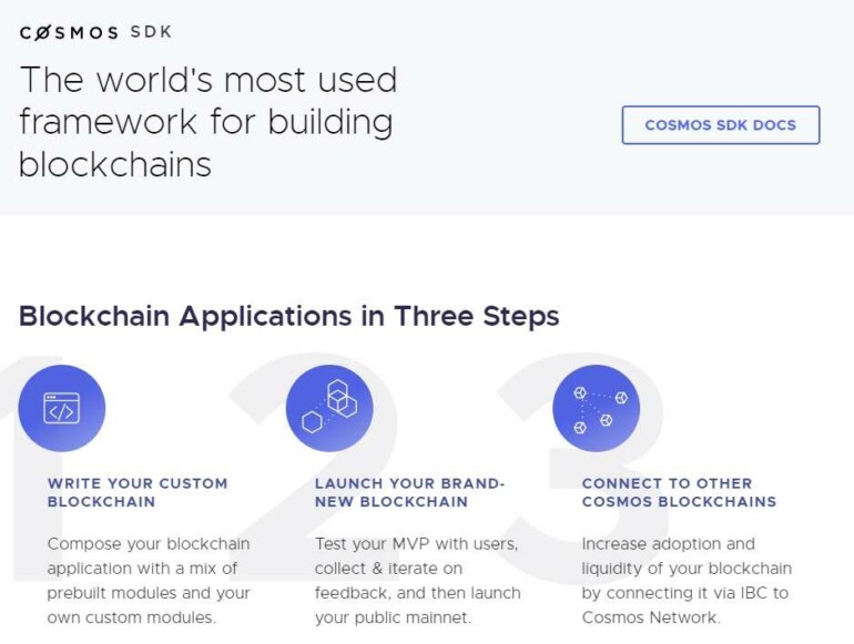 Cosmos Blockchain SDK: Eigene Nodes und Apps erstellen
