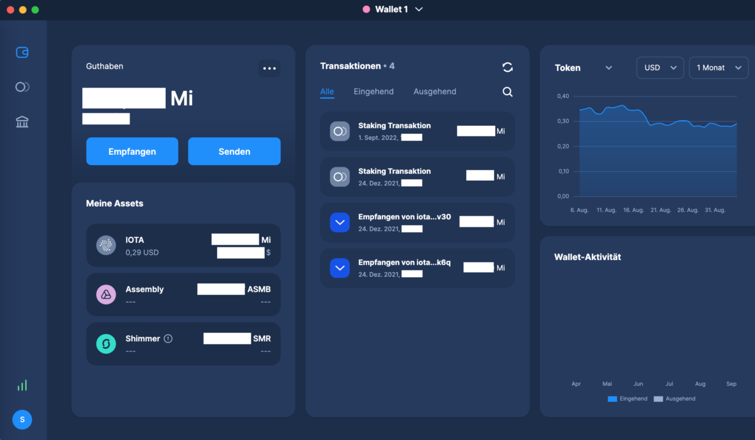 Firefly Wallet – Das Tor zu IOTA - Blockchainwelt