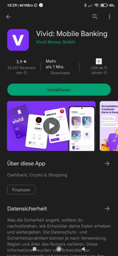 Unsere Vivid Money Erfahrungen Test & Bewertungen 2025