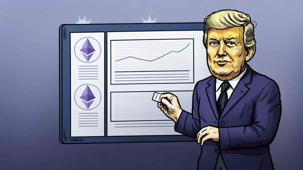 Trump hält eine halbe Million US-Dollar in ETH