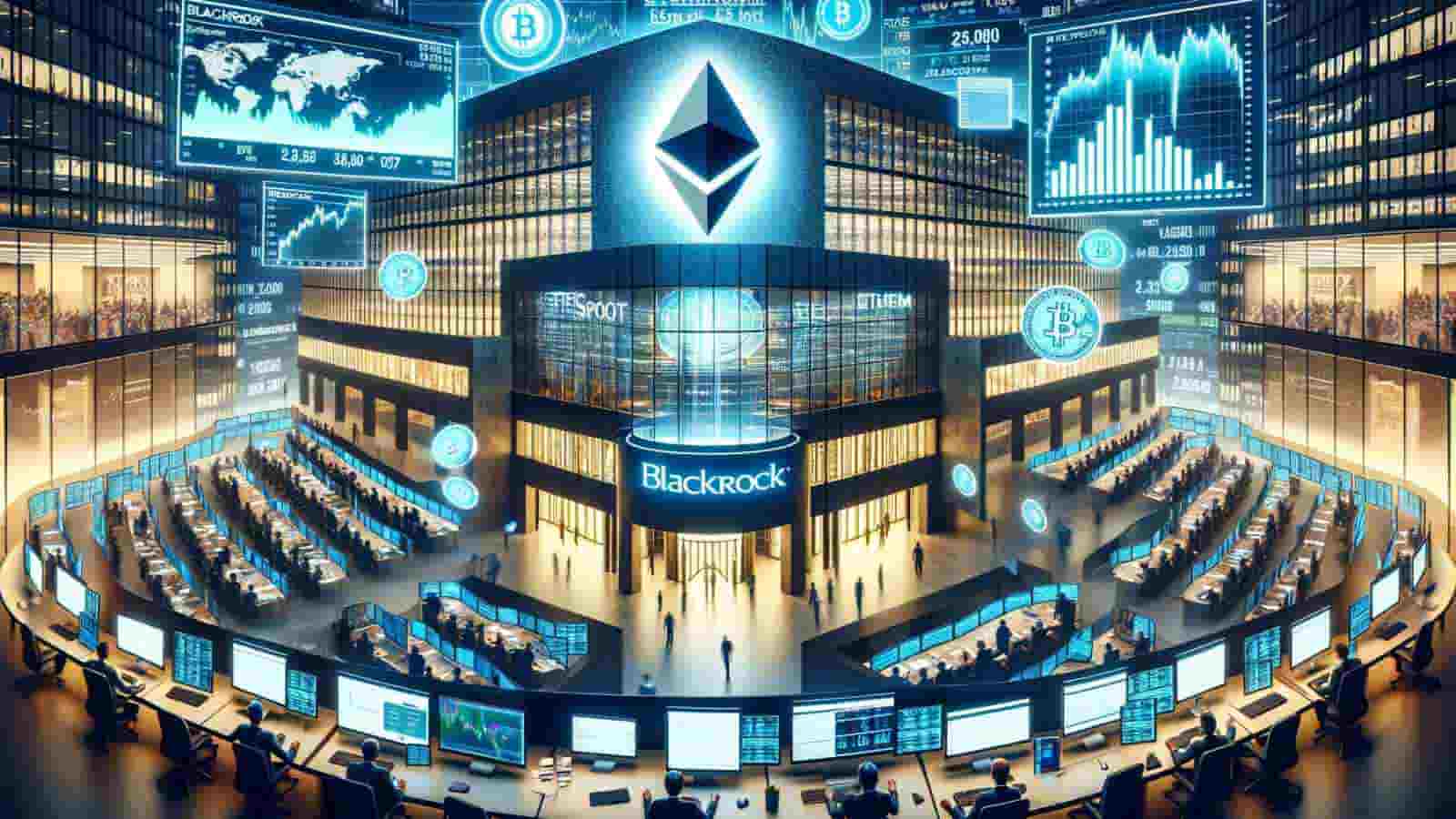 ETH explodiert: BlackRock beantragt Ethereum Spot ETF - Blockchainwelt
