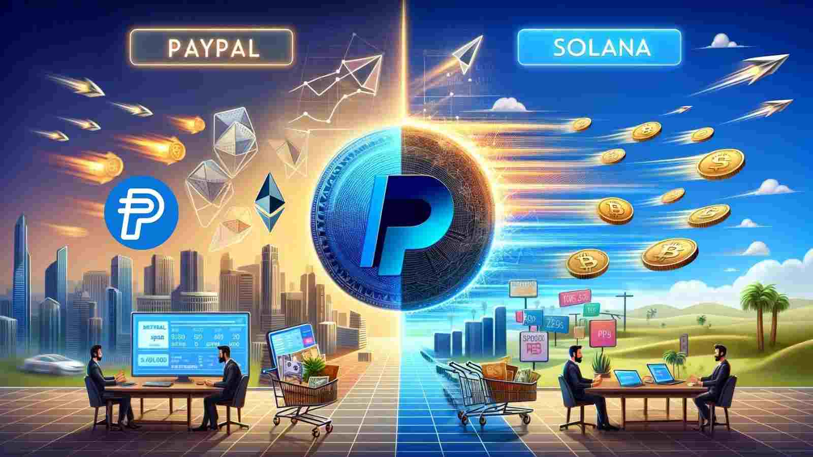 PayPal bringt PYUSD Stabelcoin auf Solana Blockchain